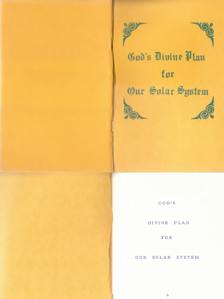 Gods Divine Plan | PDF