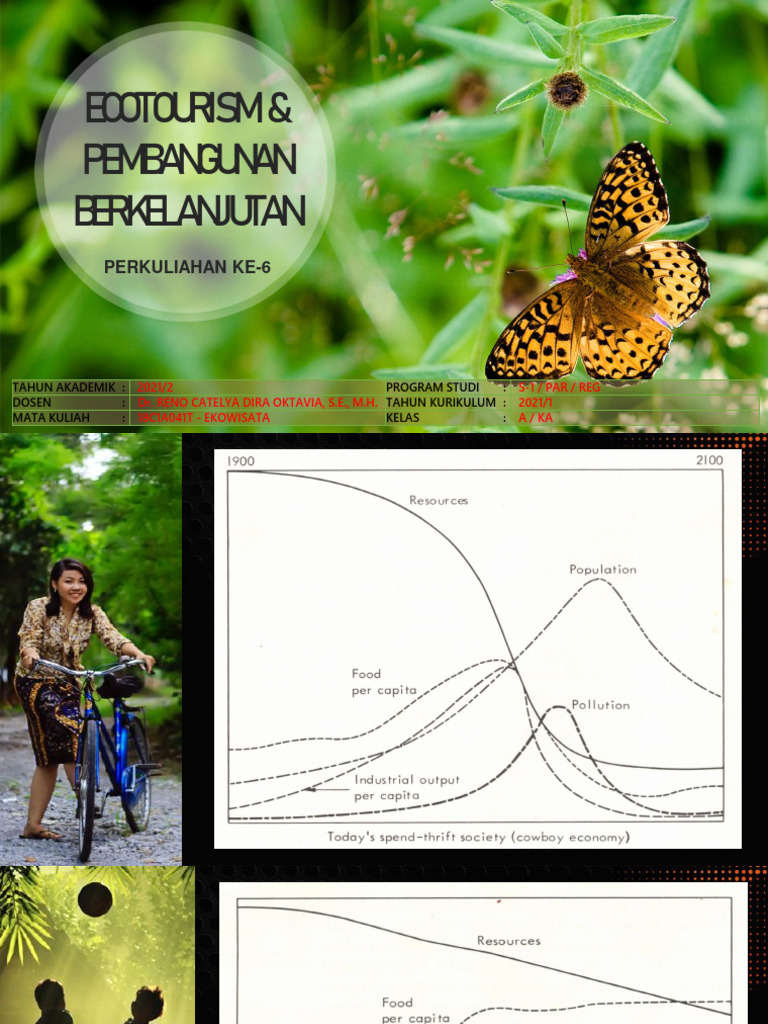 Perkuliahan Ke 6 - Ecotourism & Pembangunan Berkelanjutan - Edited | PDF