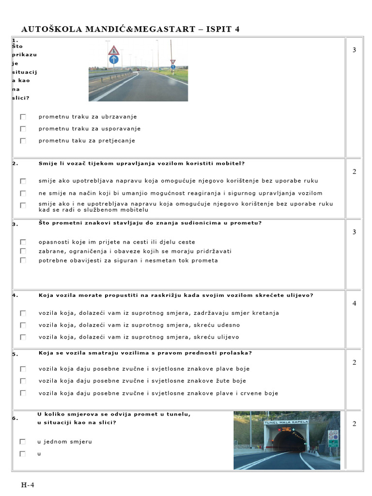 Ispit 4 | PDF