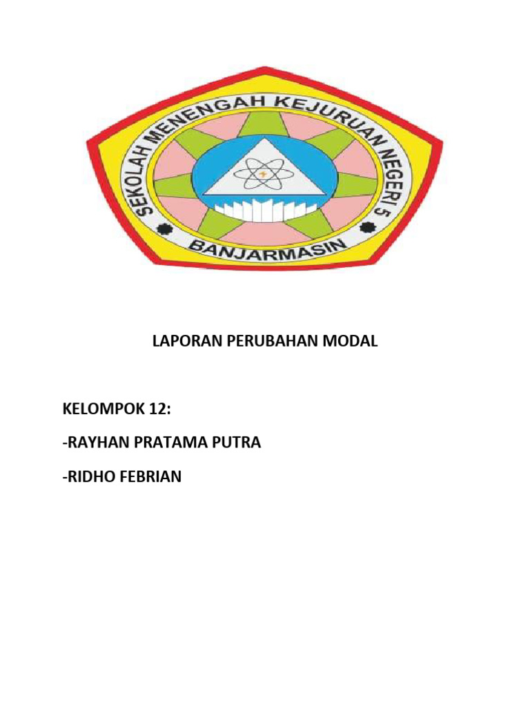 Laporan Perubahan Modal | PDF