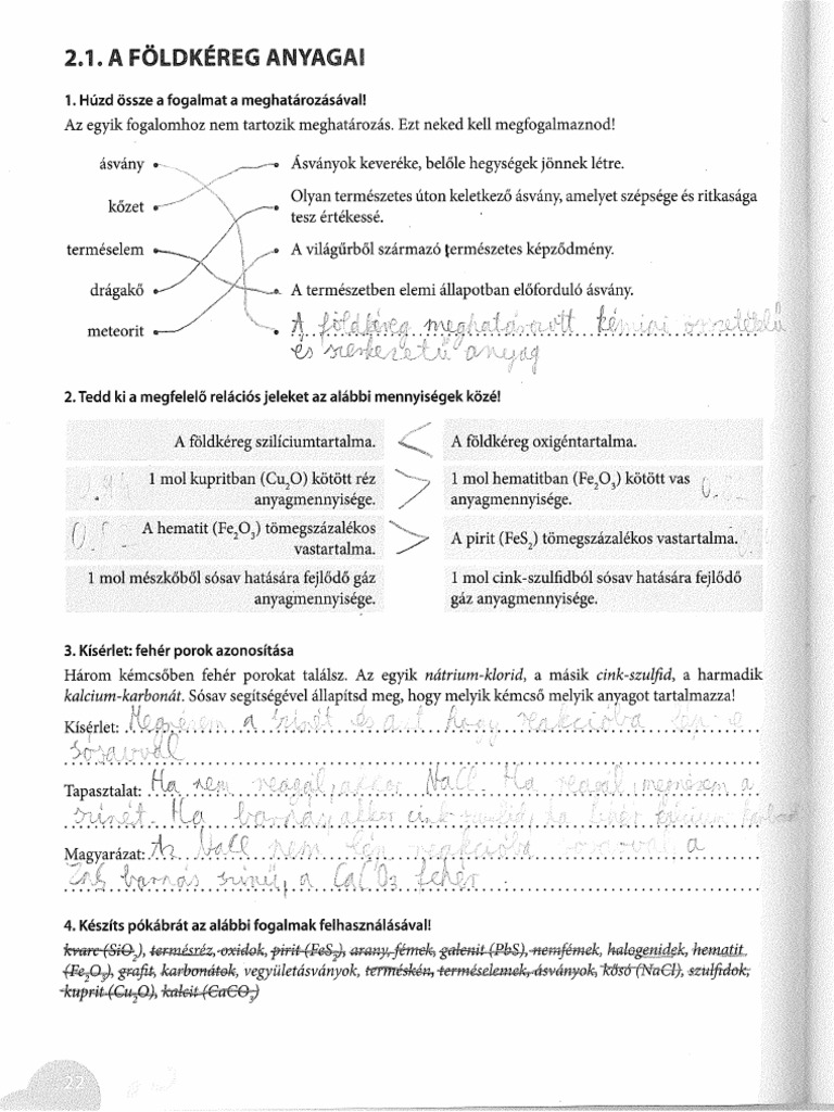 Gabor Kemia Fejezet 2 | PDF