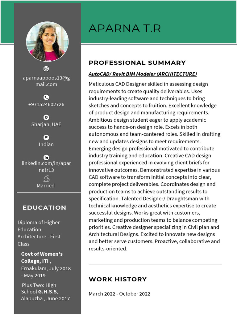 Aparna Resume 2023 (f2) | PDF