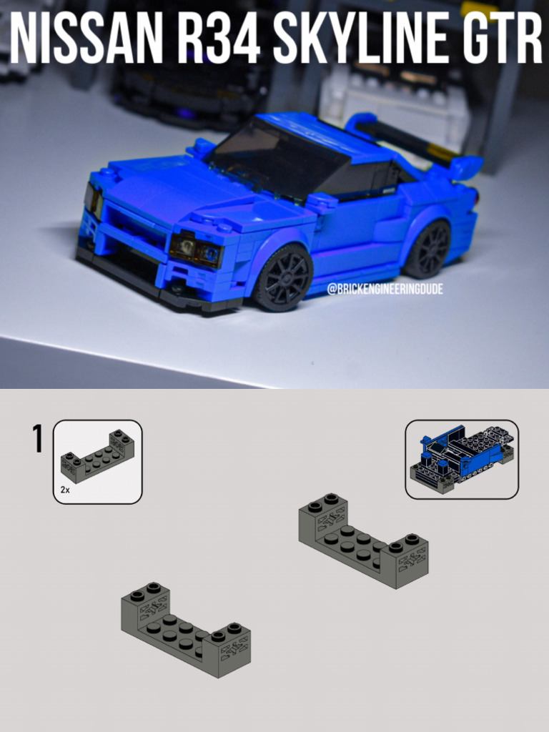 Nissan r34 Skyline GT-R Blue | PDF