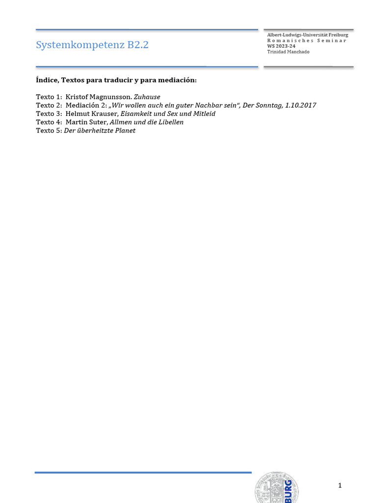 0 Cuadernillo SK2 WS2023.24 | PDF