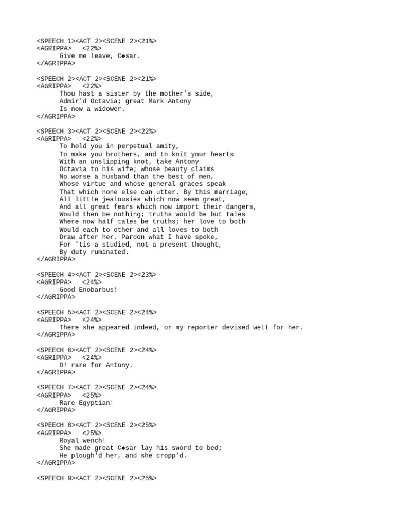 AGRIPPA | PDF | Mark Antony