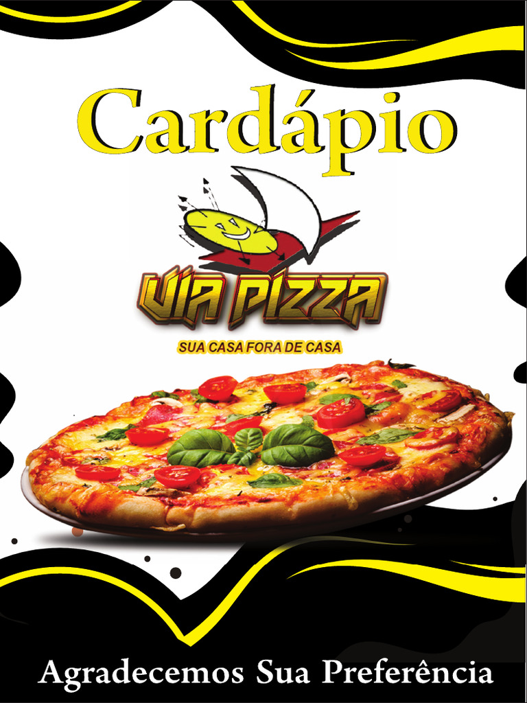 Cardapio Via Pizza PDF 2023 | PDF