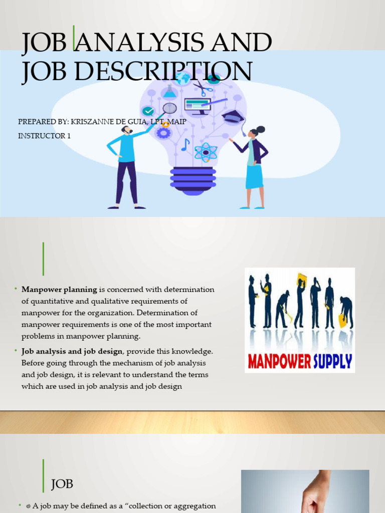 Chapter 3 Job Analysis and Job Description | PDF