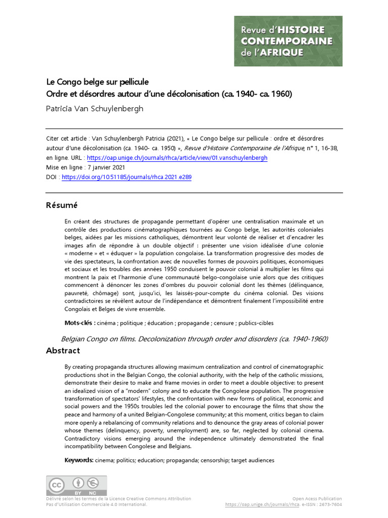 Article Cinema Colonial | PDF