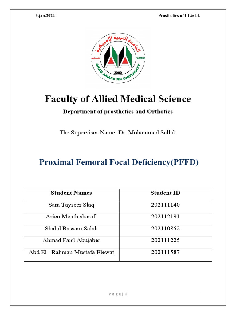 PFFD Assignment | PDF