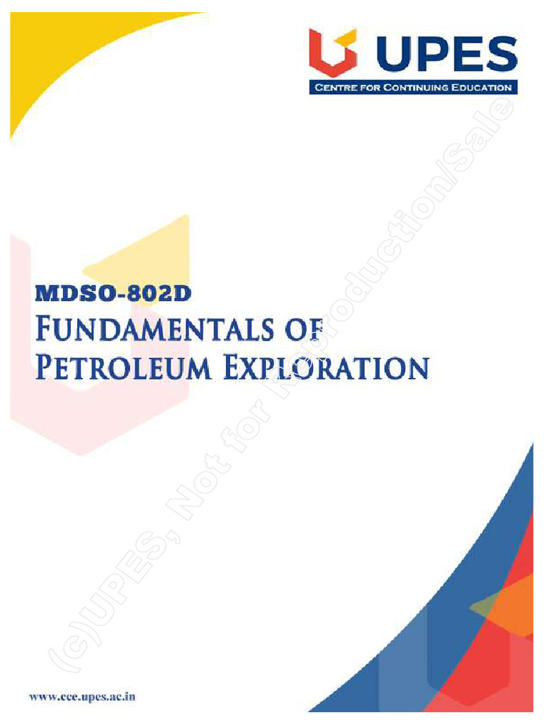 Fundamentals of Petroleum Exploration - Compressed | PDF