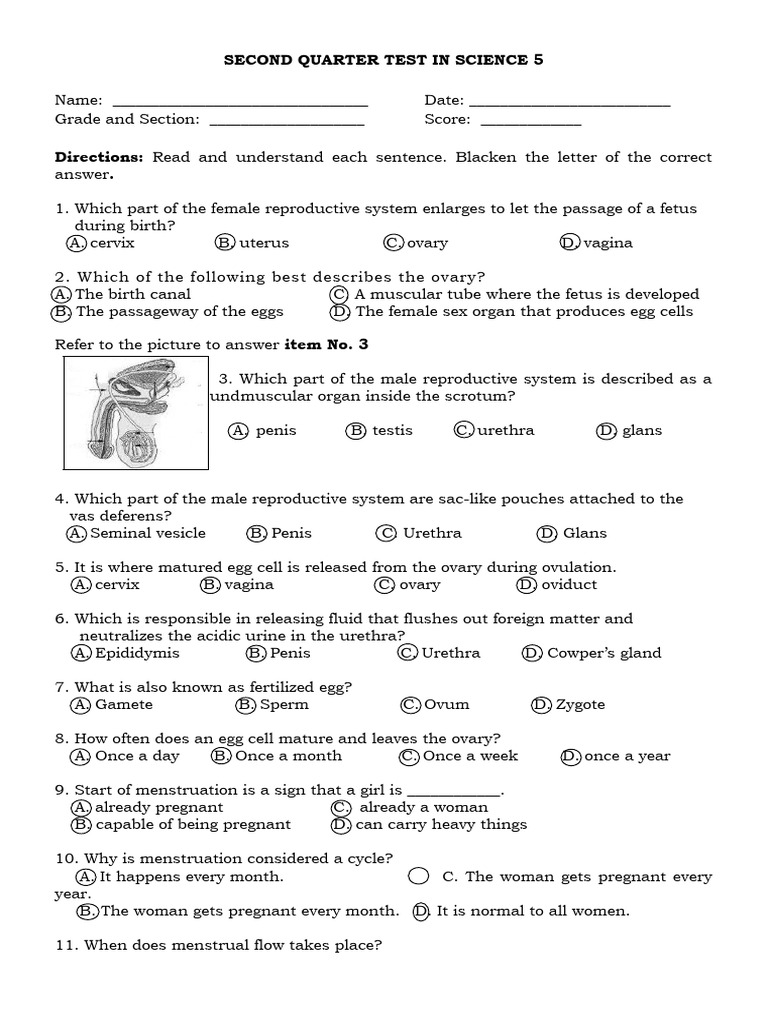 PT - Science 5 - Q2 | PDF