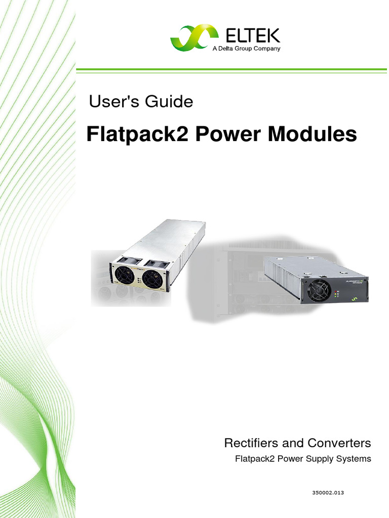 Installation Manual - Flatpack2-Rectifiers-Converters - 8v7 | PDF