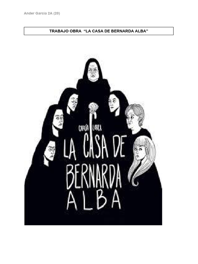 La Casa de Bernarda Alba TRABAJO | PDF