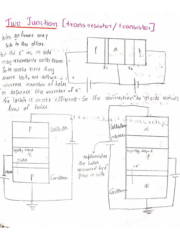 Transistor Notes | PDF