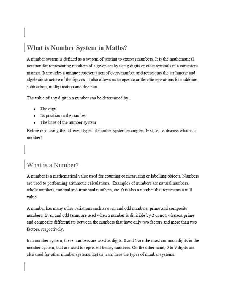 10.Numbers System and Logic Circuit | PDF