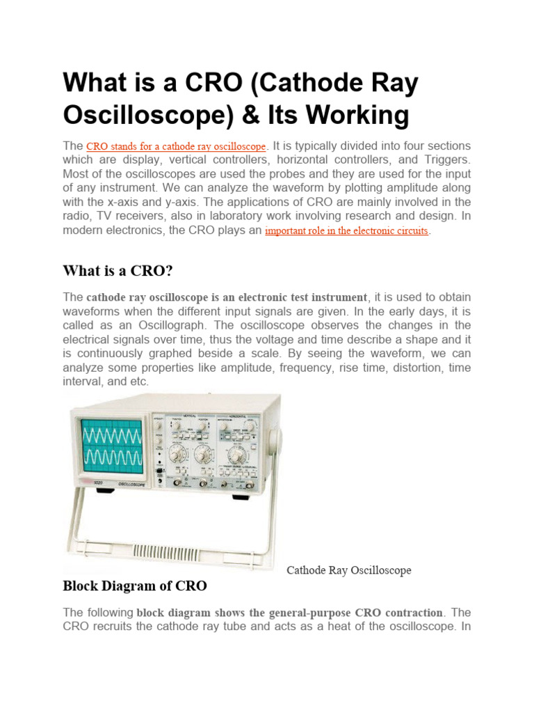 11.cro, Ad and Da Converters | PDF | Analog To Digital Converter ...