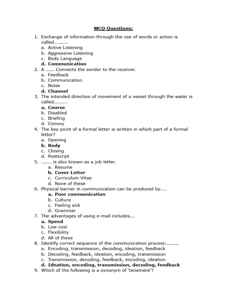 DNS Grammar & MCQ Paper | PDF | Communication | Code