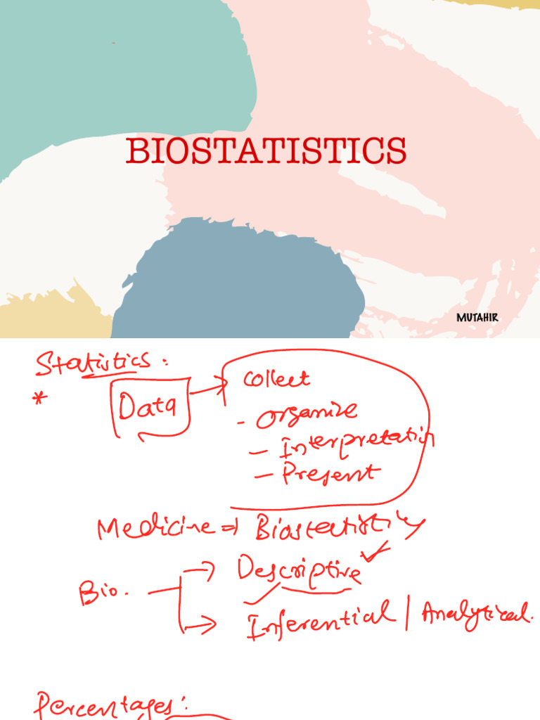 Bio Statistics | PDF