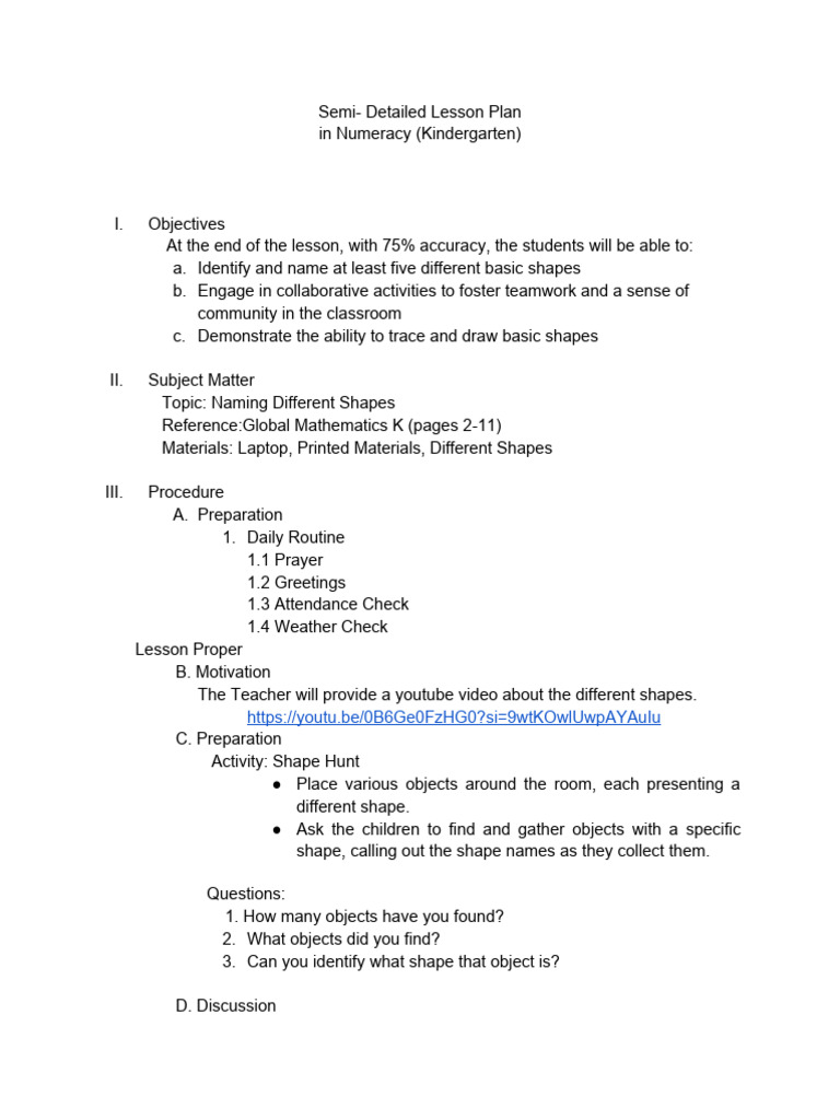 Numeracy LP | PDF | Career & Growth | Language Arts & Discipline