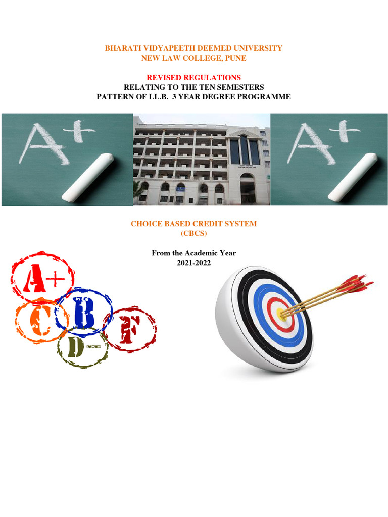 LLB Final Syllabus 2021 - Sem I - IV - New | PDF | Legal Education ...