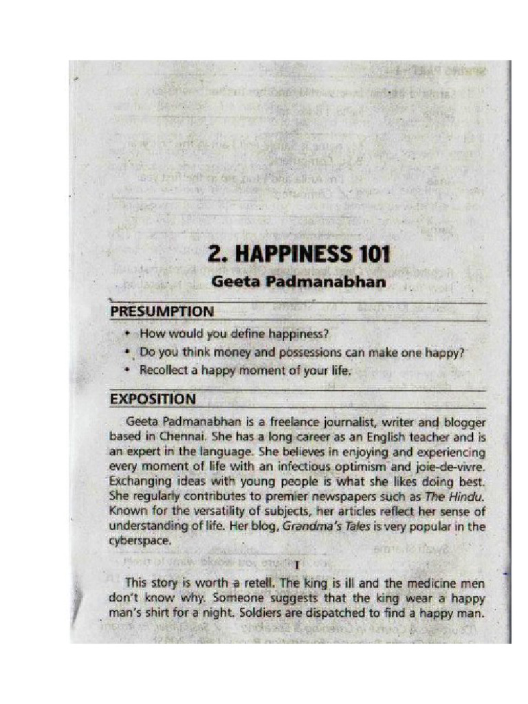 Happiness 101 | PDF