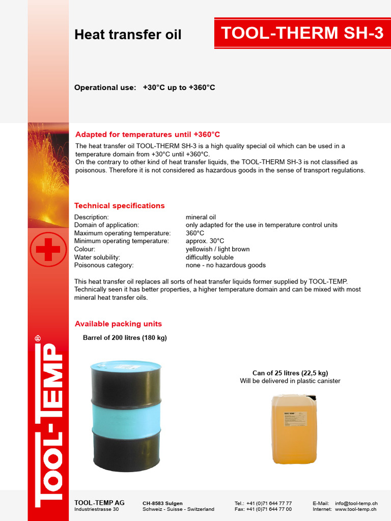 Tool-Therm Sh-3 PD v01 en | PDF