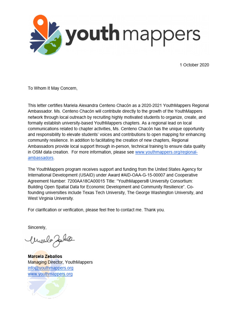 Youthmappers 2020 | PDF