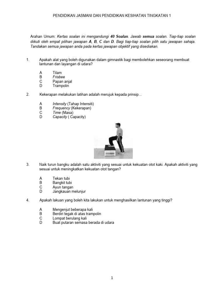 Soalan Pat PJPK T1 2022-2023 | PDF