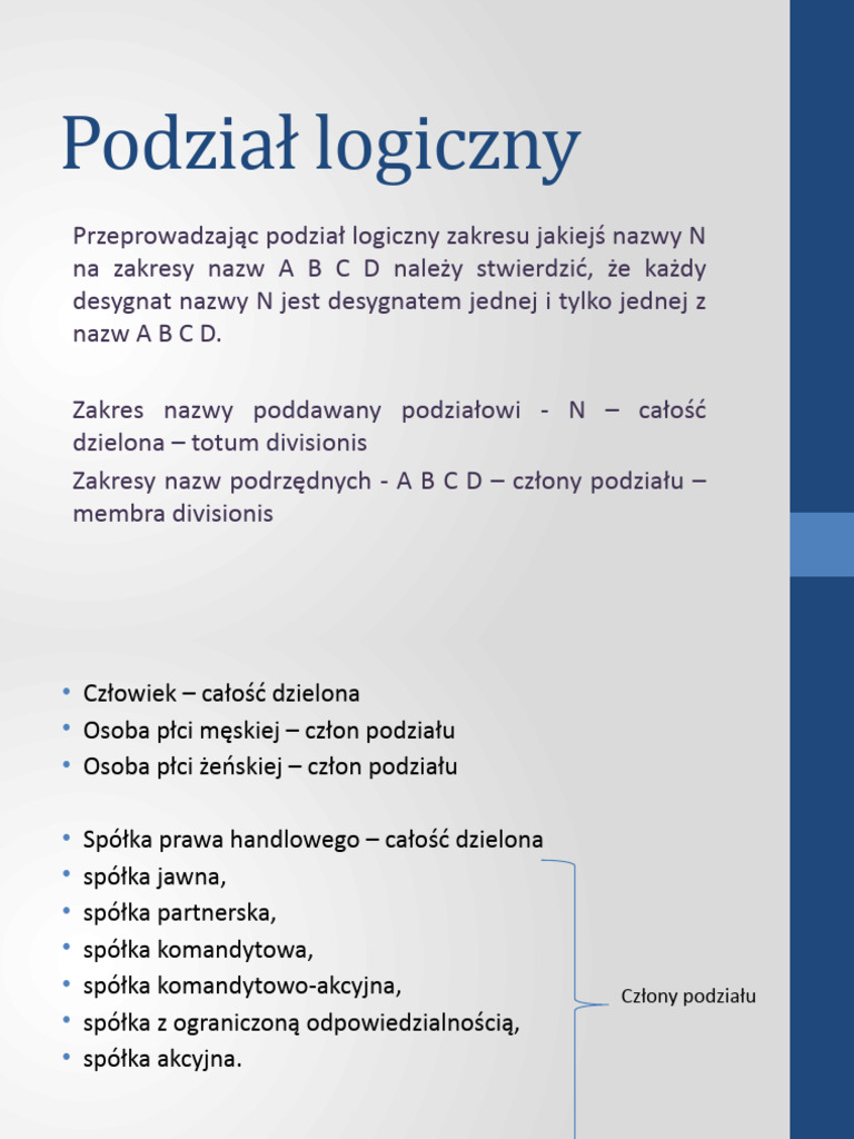 Podział Logiczny - 0.pptx - 0 | PDF