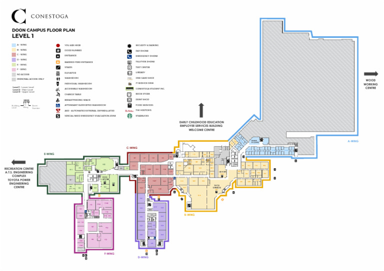 Doon Campus Floor Plan Overview | PDF | Local Government Areas Of ...