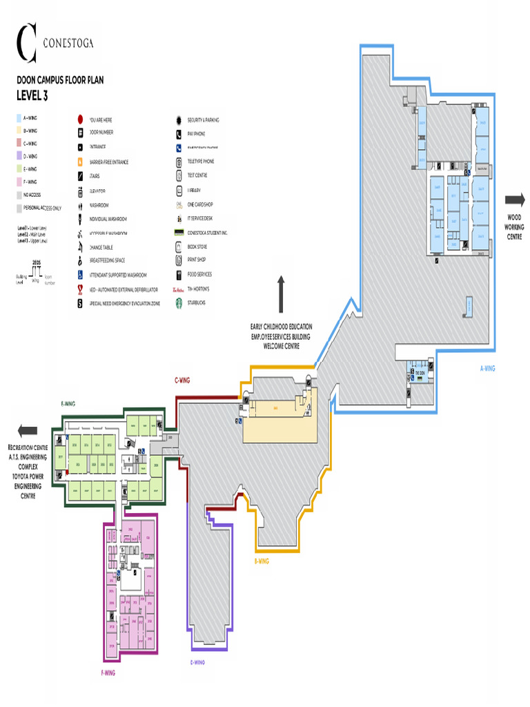 Kitchener Doon Main Building Floor Plan 3 | PDF