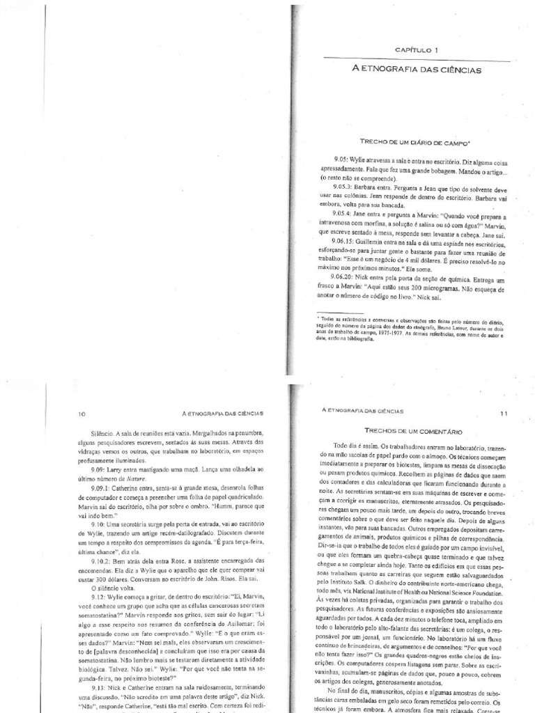 Latour - Vida de Laboratório | PDF