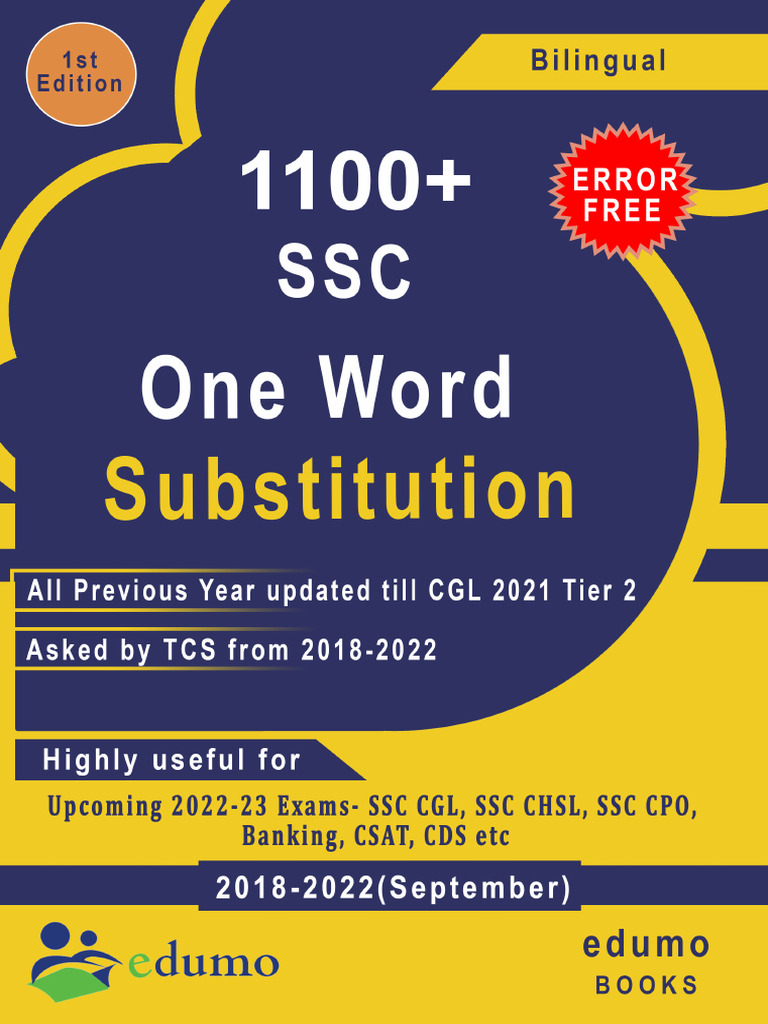 One Word Substitution | PDF