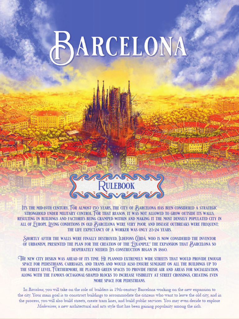 Barcelona Board Game Rulebook | PDF