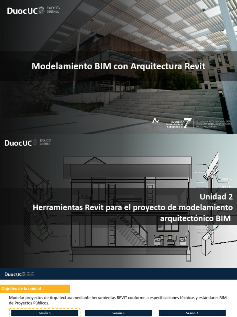 Sesión 5_Creación de un proyecto en REVIT | PDF | Autodesk Revit