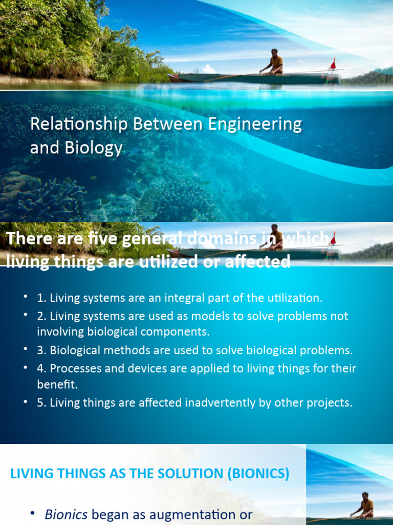 Biology For Engineers | PDF