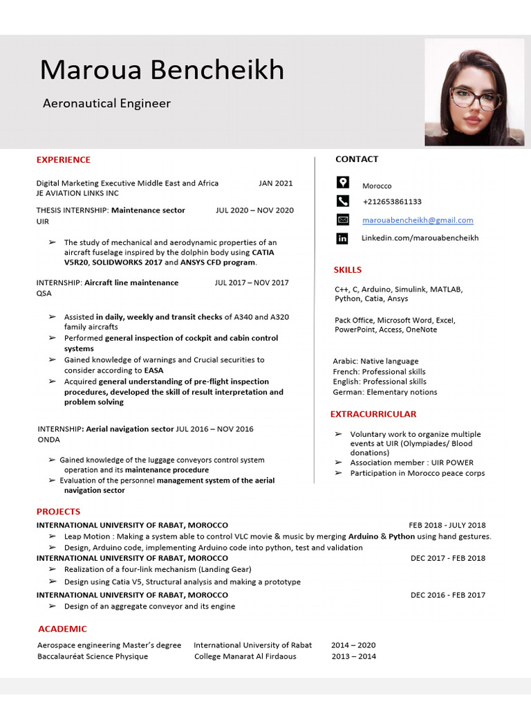 CV Maroua Bencheikh-6 | PDF