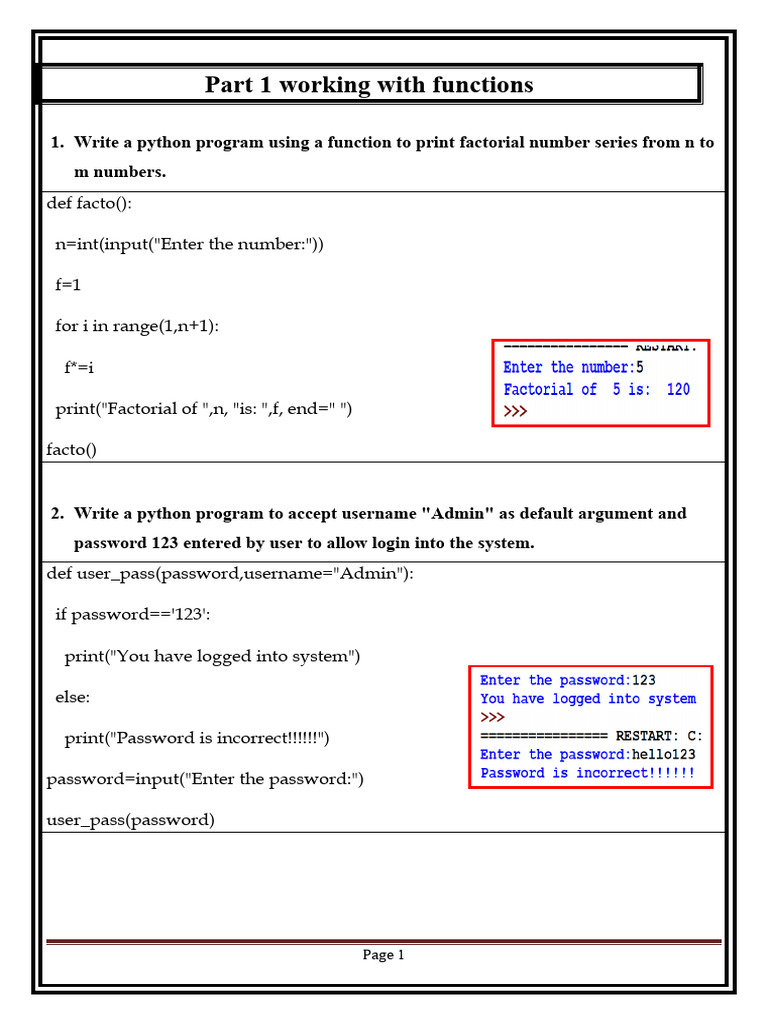 CS Practical File 2023-24 | PDF
