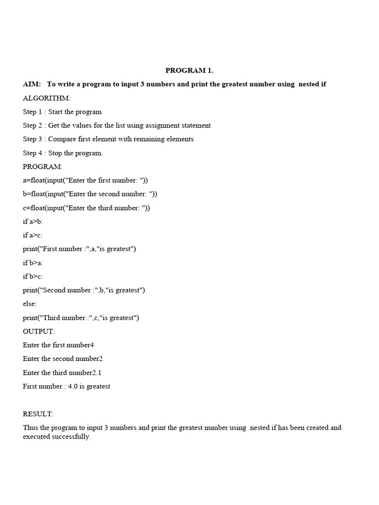 Class Xi Halfyearly Practical File 22 23 Pdf Computer Engineering Computer Programming