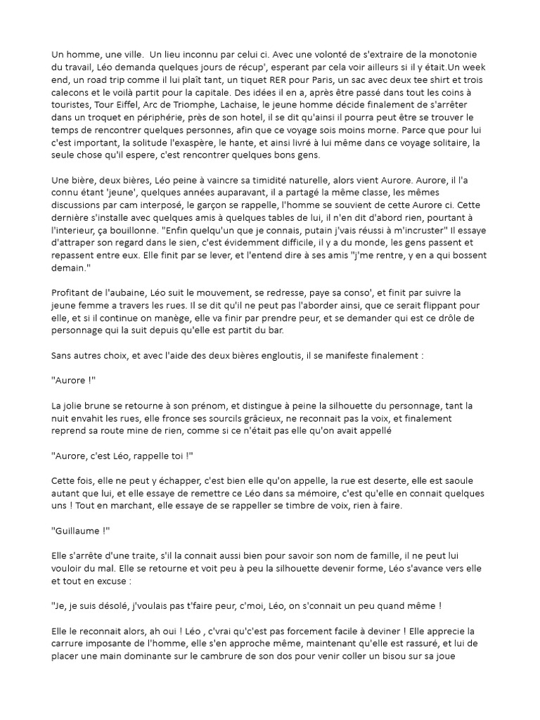 Aurore Et Léo | PDF