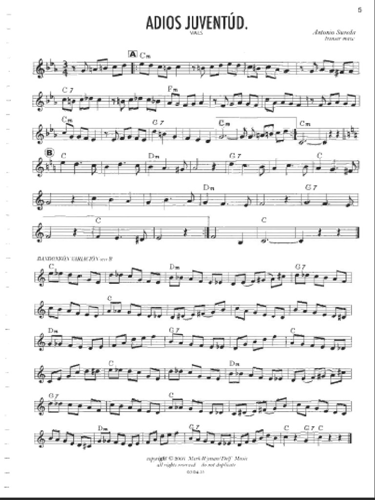 Adios Juventud | PDF