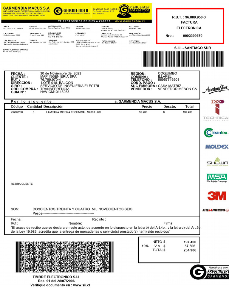FCV Map Ingenieria Spa 2 | PDF