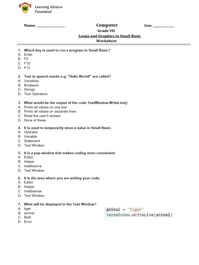 WK VII Loops | PDF | Computer Programming | Computing