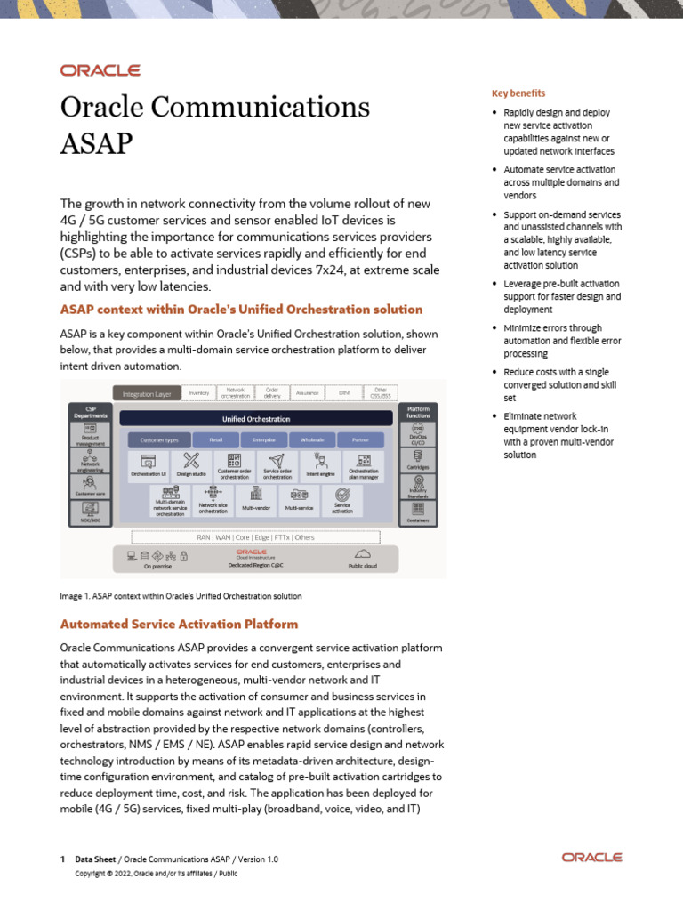 ASAP Data Sheet | PDF