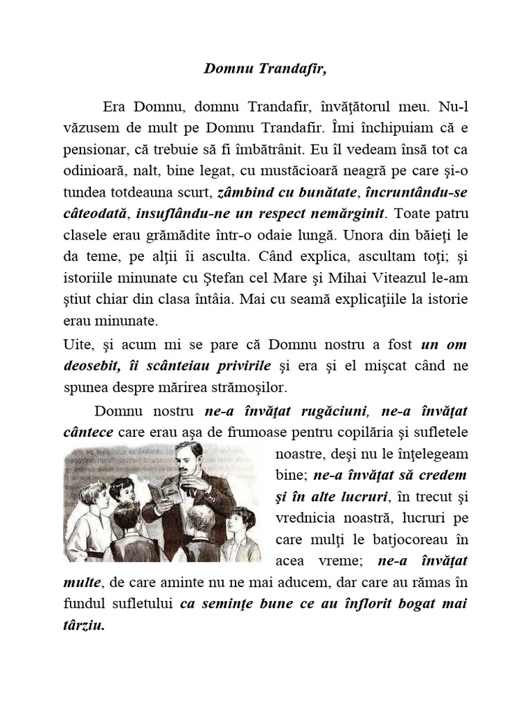 Domnu Trandafir | PDF