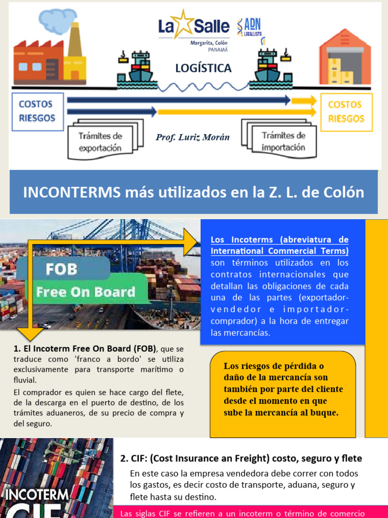 Logistica Incoterms | PDF