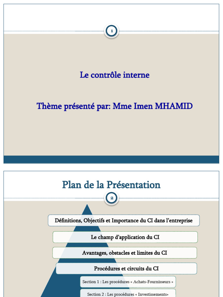Procédure de Contrôle des Factures | PDF | Facture | Contrôle interne