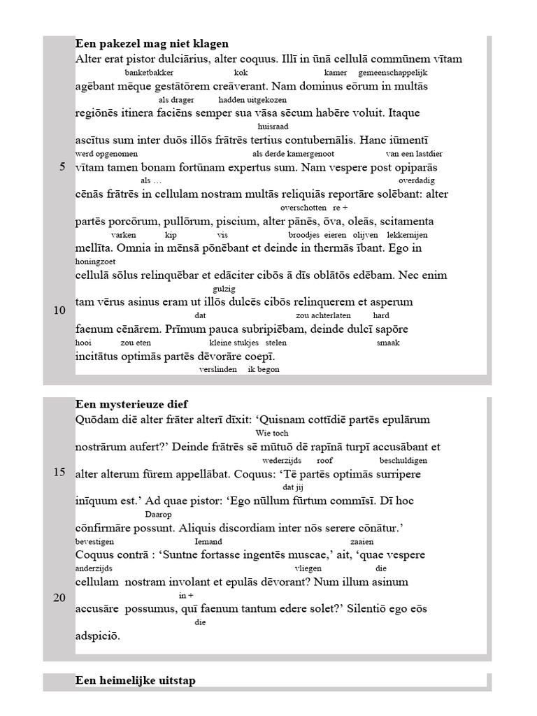 Blanco Tekst Derde Trimester 2A | PDF