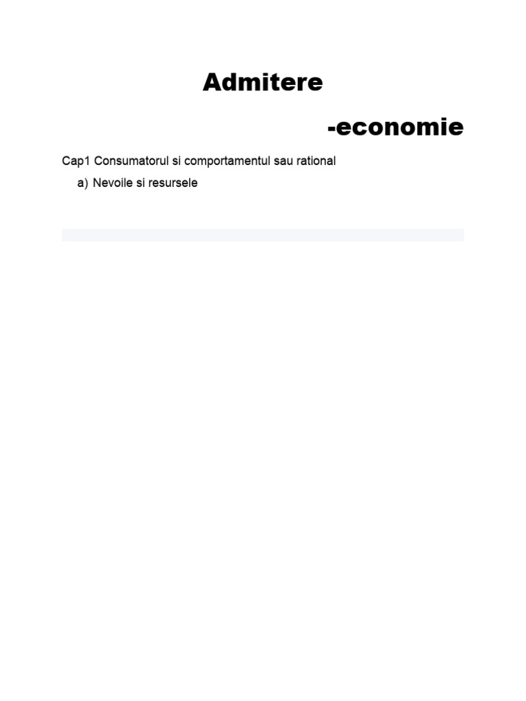 Admitere | PDF