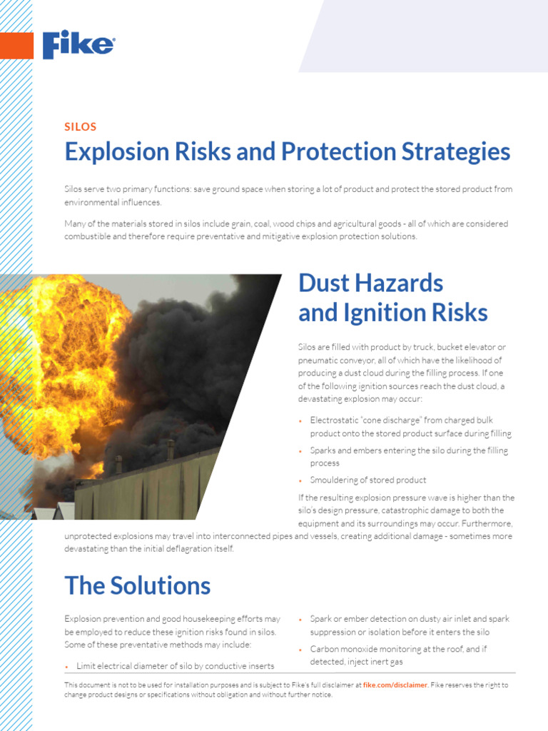 Silo Explosion Protection Guide | PDF